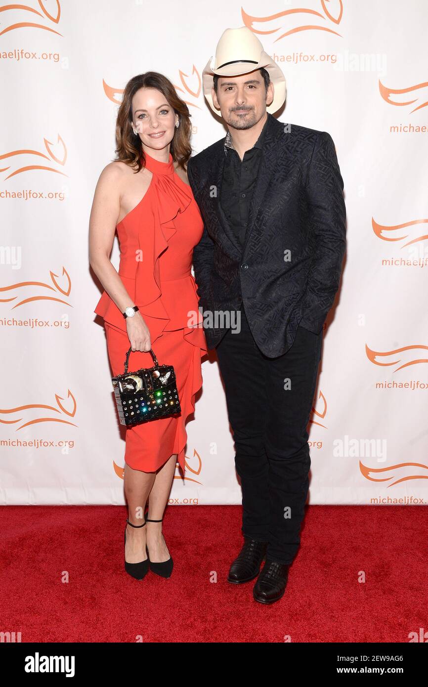 (L-R) Kimberly Williams Paisley ands Brad Paisley attend the "A Funny ...