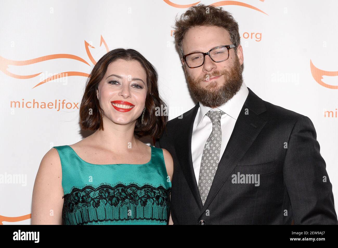 (L-R) Lauren Rogan and Seth Rogan attend the "A Funny thing Happened on ...