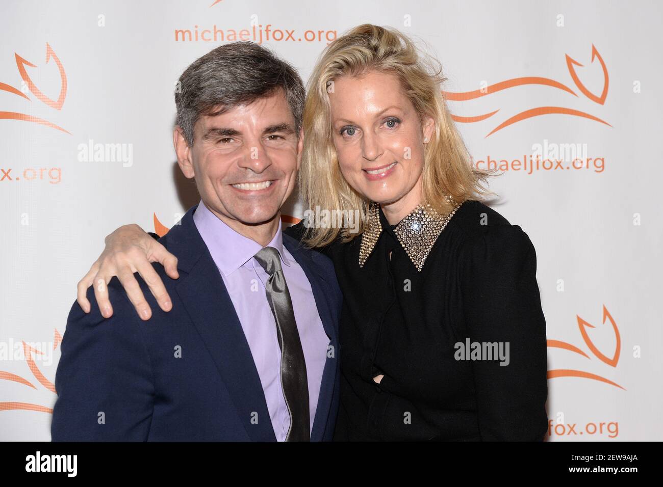 (L-R) George Stephanopoulos and Ali Wentworth attend the "A Funny thing ...