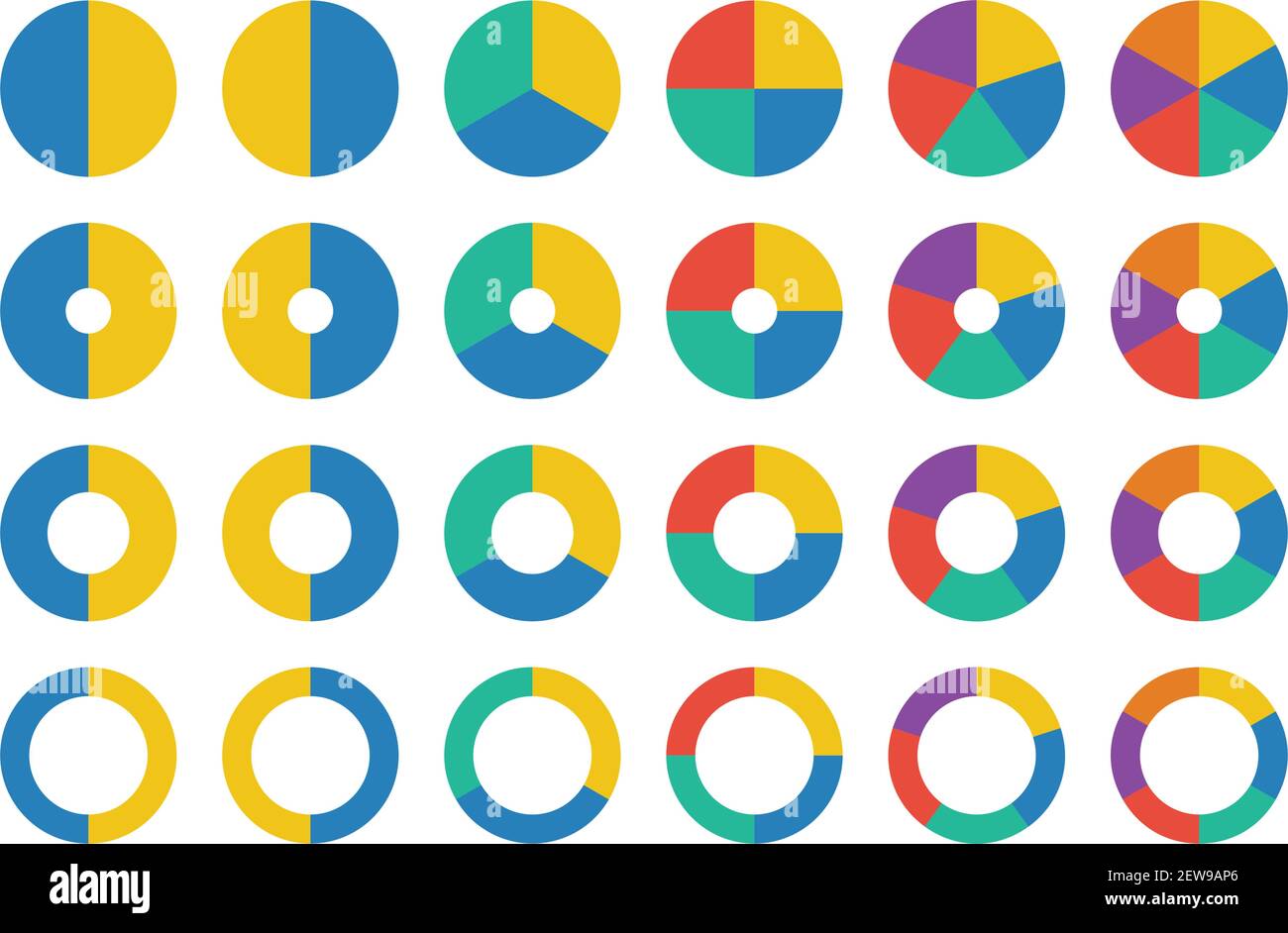 Pie chart icon vector graph diagram symbol for big data analytics ...