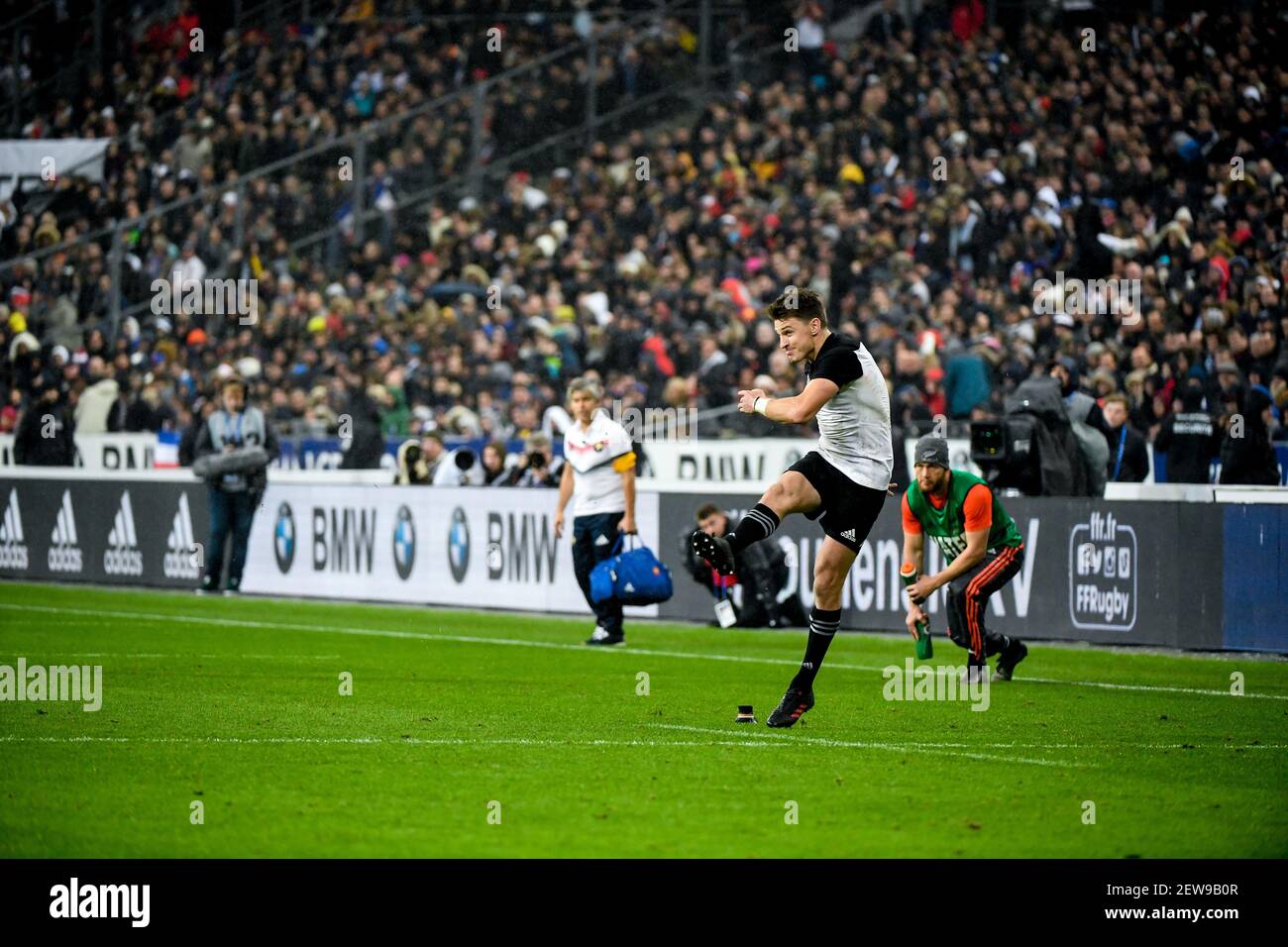 Players during the RUGBY: France vs New Zealand match at the Stade de ...