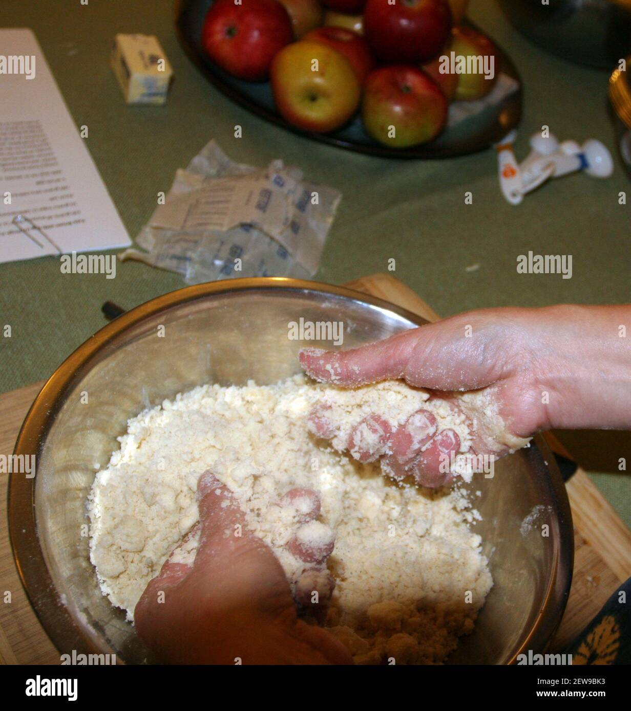 Chef Larkin Rogers talks about the importance of keeping butter cold ...