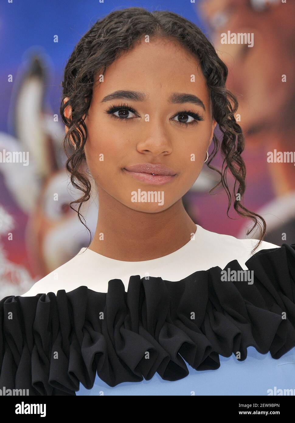 Chandler Kinney arrives at "The Star" Los Angeles Premiere held at the ...