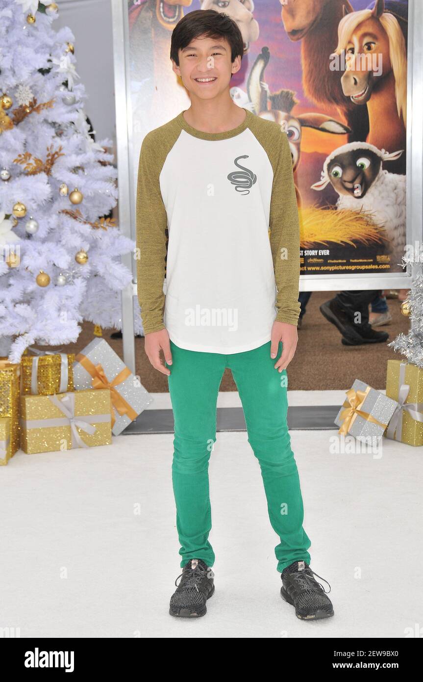 Forrest Wheeler arrives at "The Star" Los Angeles Premiere held at the ...