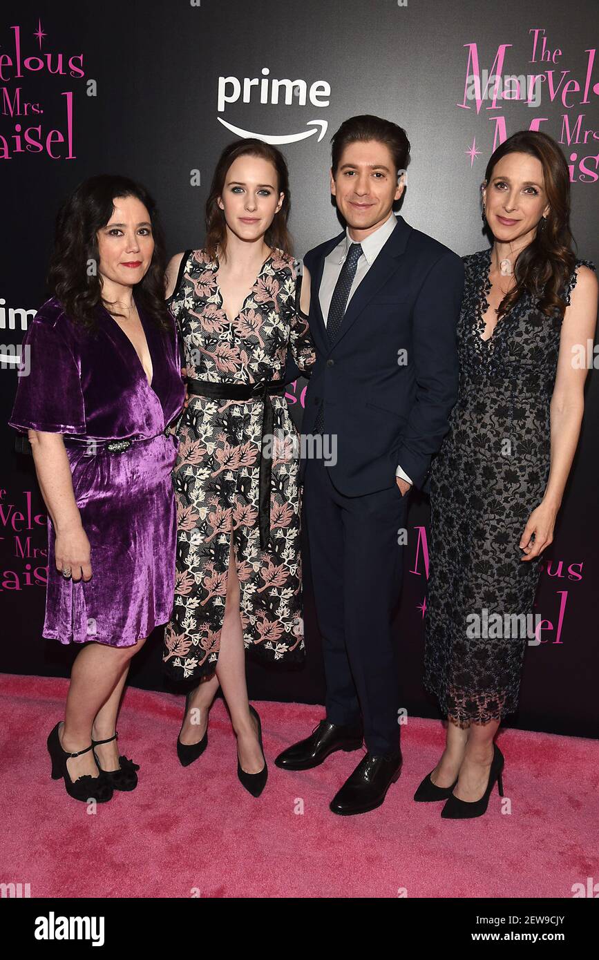 Alex Borstein, Rachel Brosnahan, Max Zegen & Marin Hinkle attend the ...