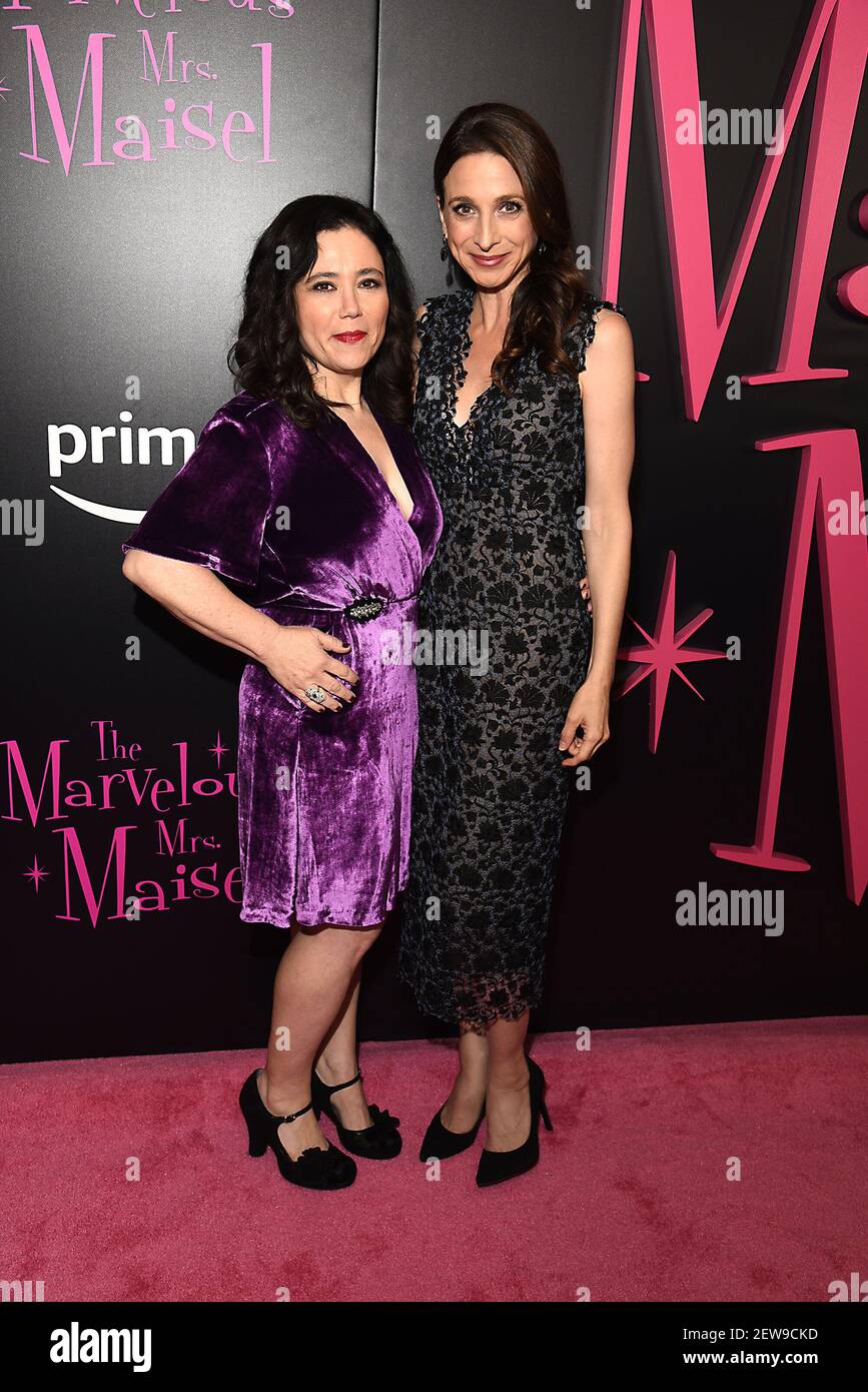 Alex Borstein and actress Marin Hinkle attends the New York Premier of ...