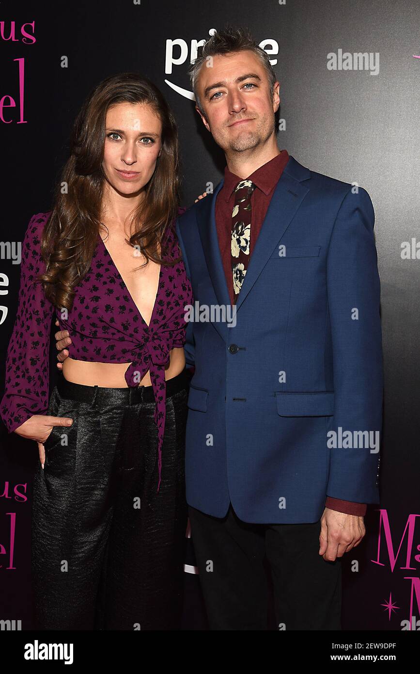 Jason Gunn and Natasha Halevi attends the New York Premier of Amazon ...