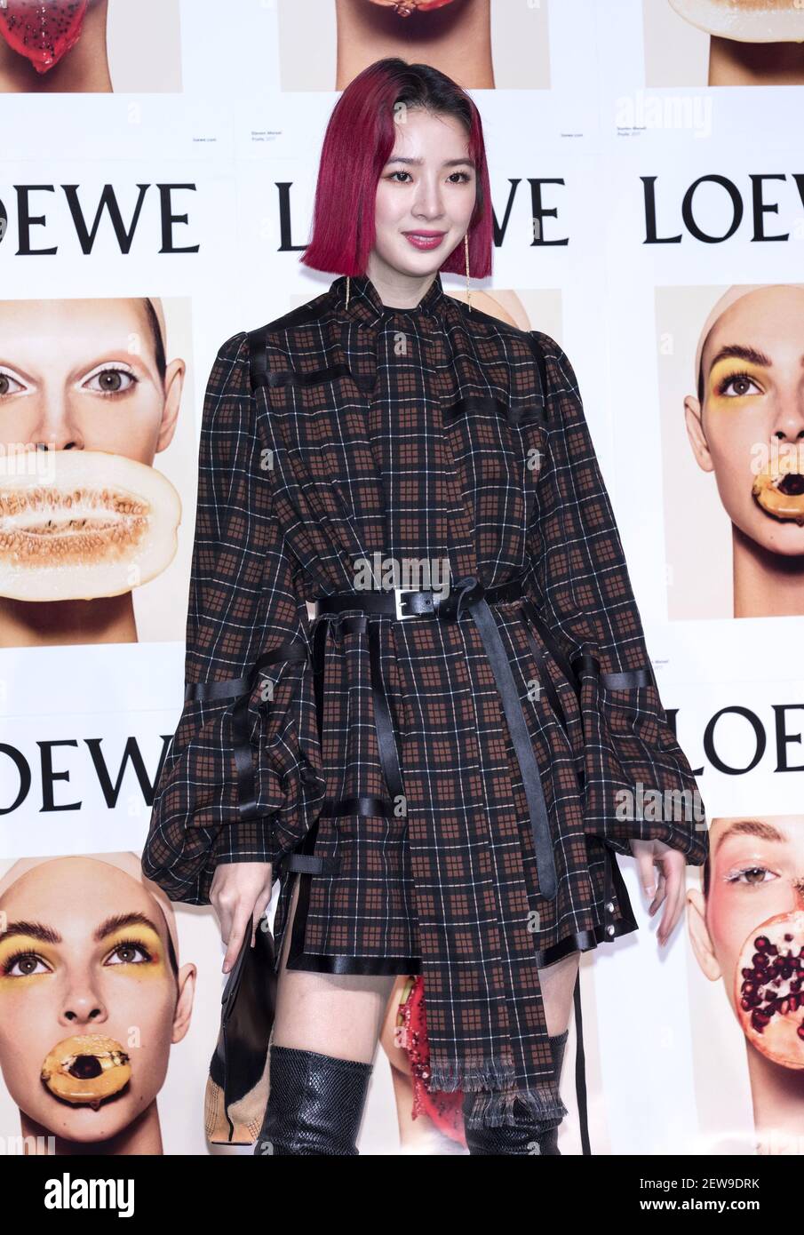 14 November 2017 - Seoul, South Korea : South Korean model Irene Kim ...