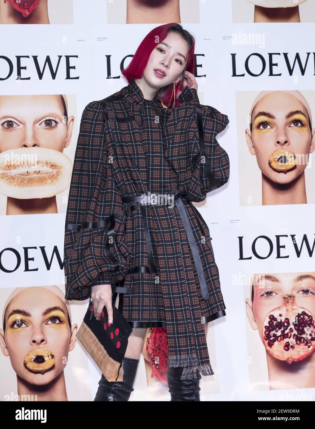 14 November 2017 - Seoul, South Korea : South Korean model Irene Kim ...