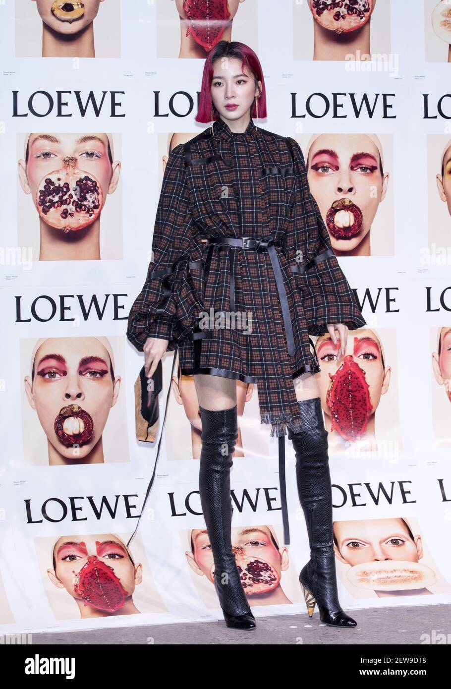 14 November 2017 - Seoul, South Korea : South Korean model Irene Kim ...