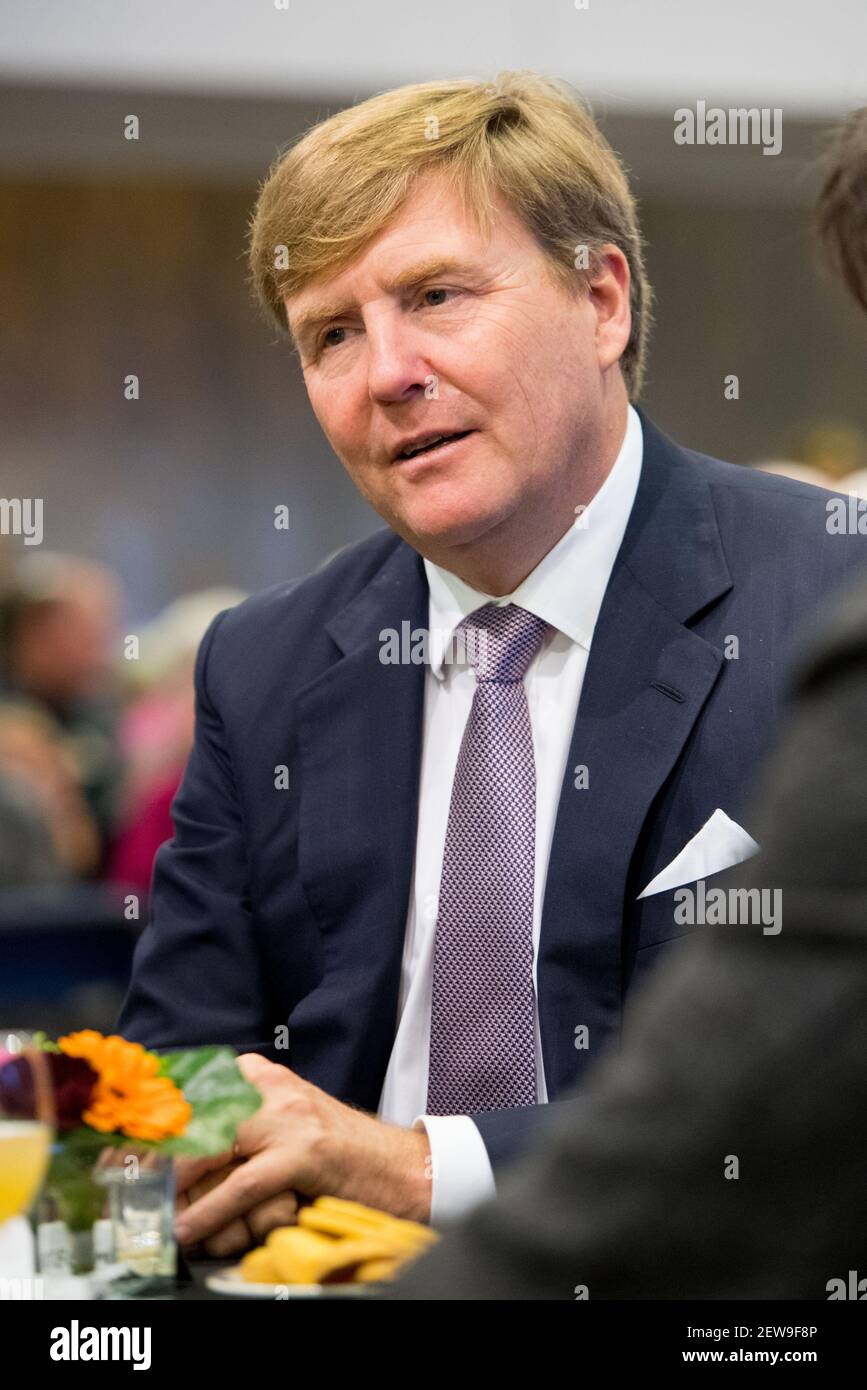 King Willem-Alexander of the Netherlands attended the celebration of ...