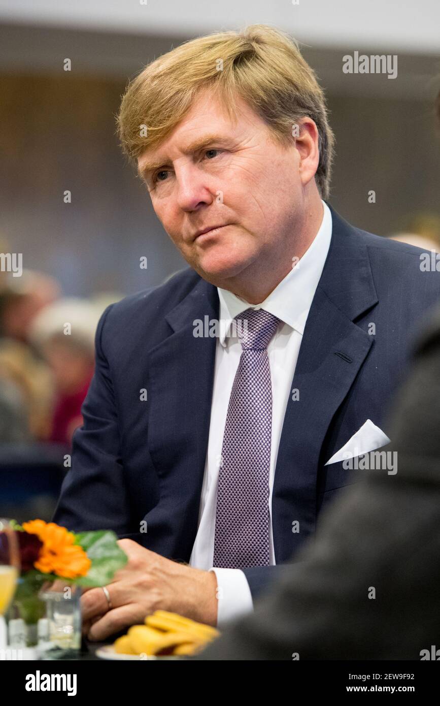 King Willem-Alexander of the Netherlands attended the celebration of ...