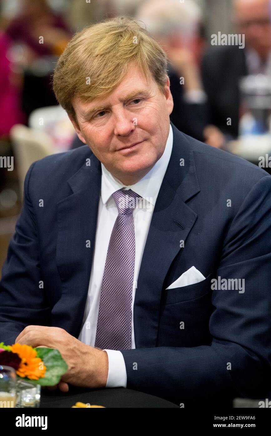 King Willem-Alexander of the Netherlands attended the celebration of ...