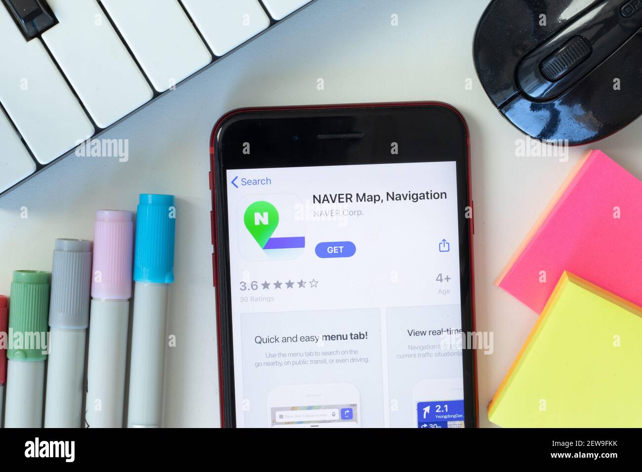 Naver map hi-res stock photography and images - Alamy