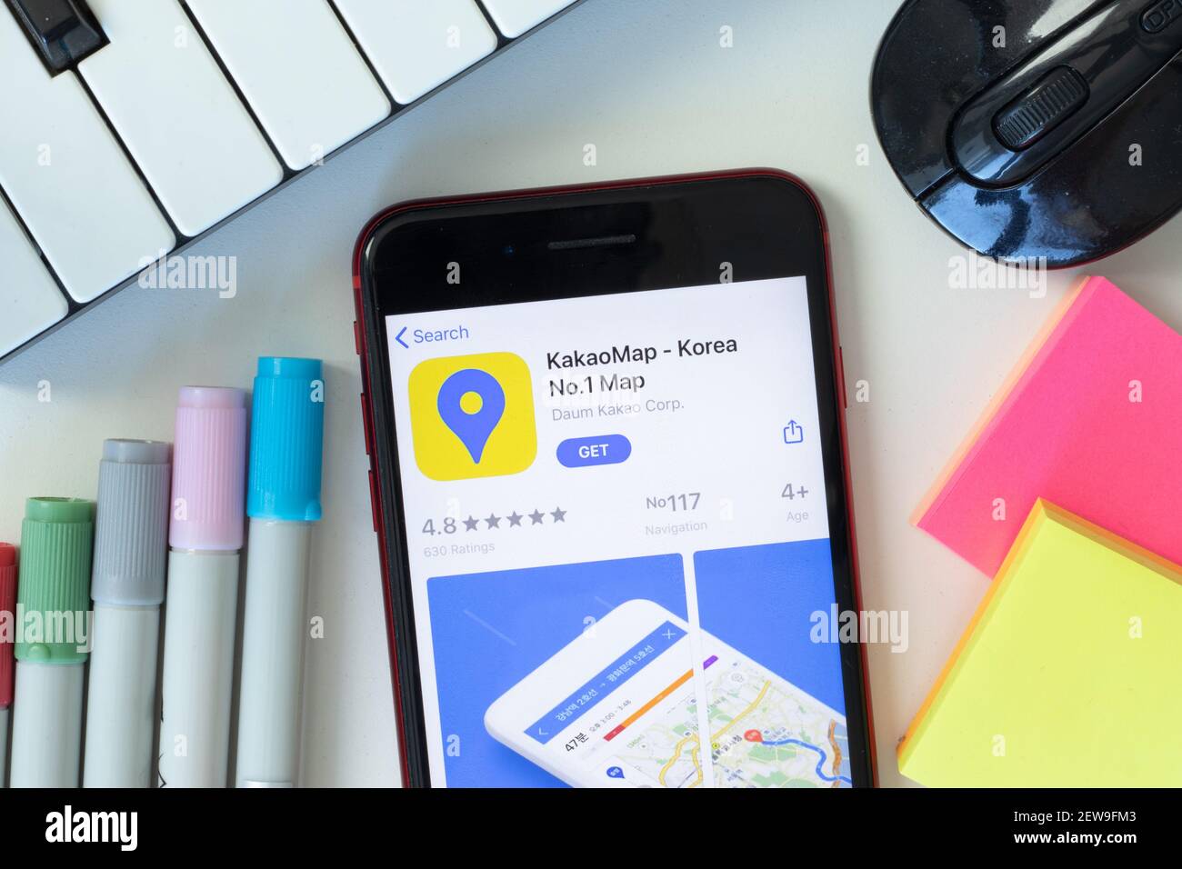 Kakao map hi-res stock photography and images - Alamy