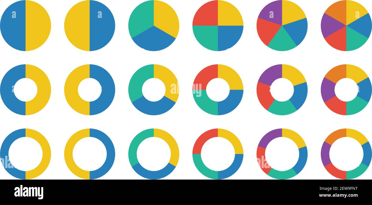 Pie chart icon vector graph diagram symbol for big data analytics ...