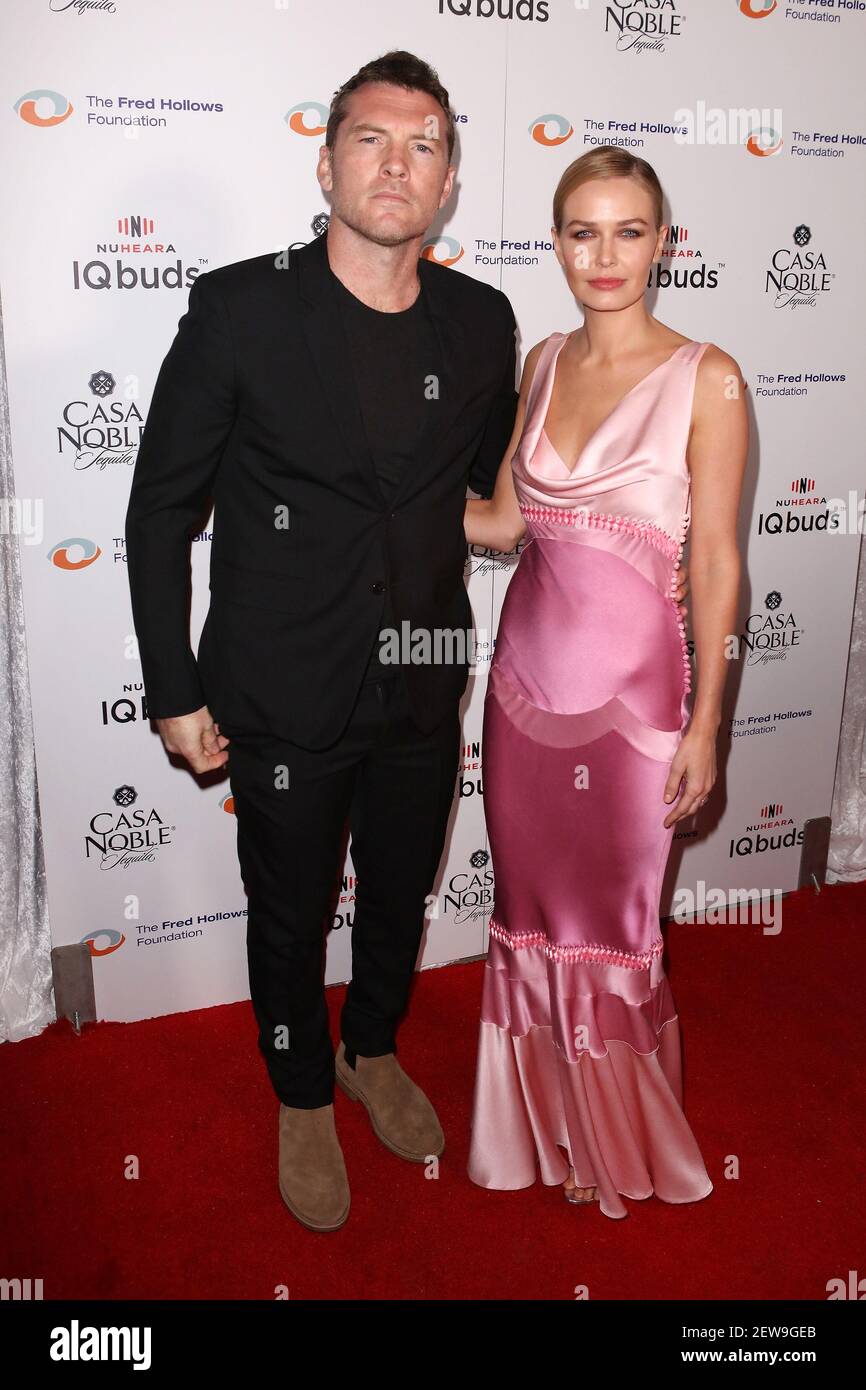 Sam Worthington, Lara Bingle at the Joel Edgerton and Friends Host the ...