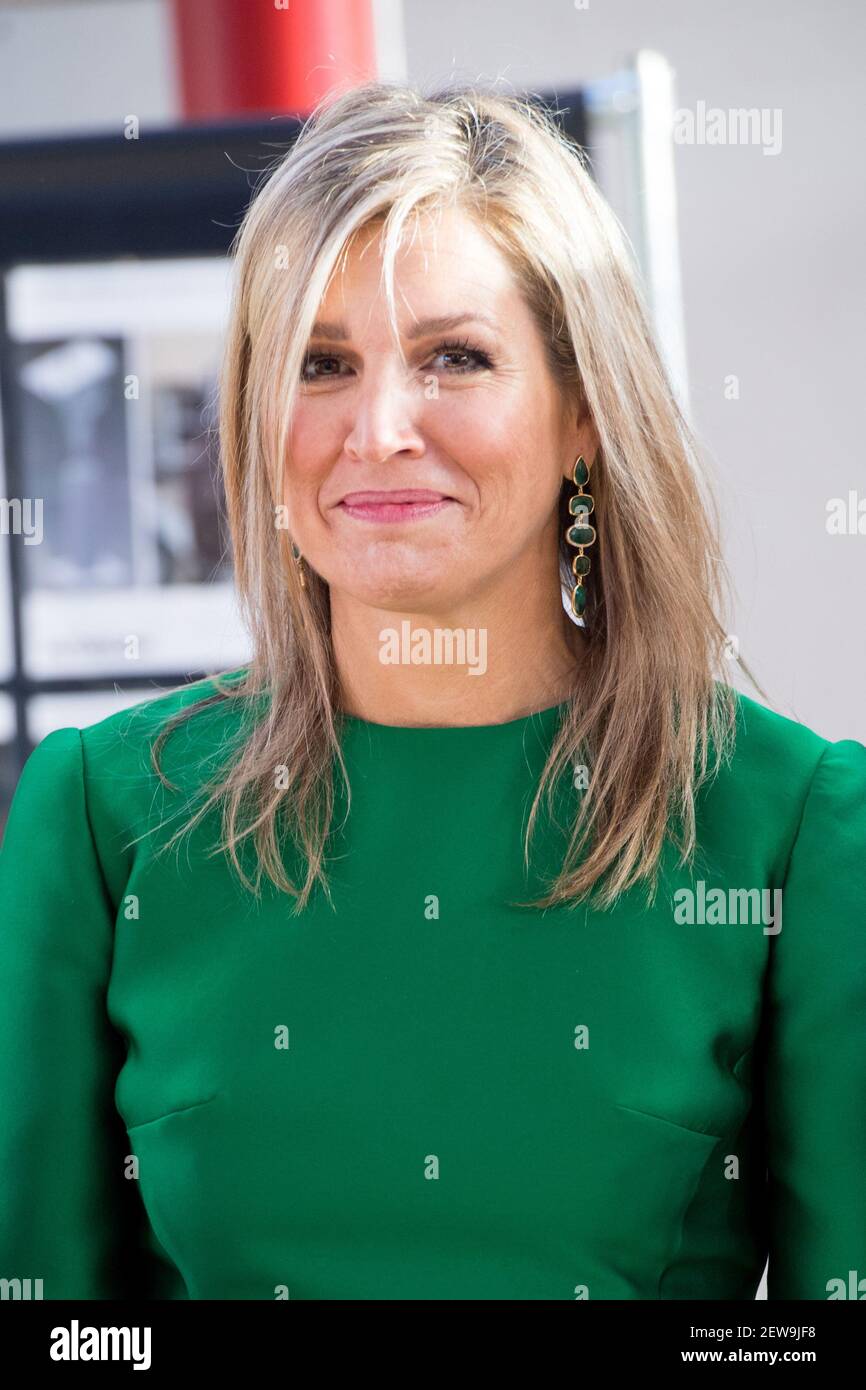 Queen Maxima of the Netherlands visits family business Octatube on the ...
