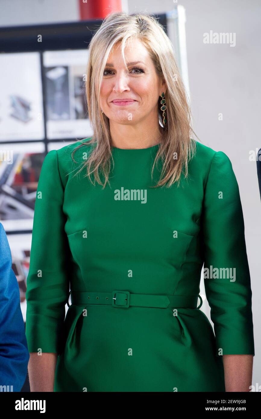 Queen Maxima of the Netherlands visits family business Octatube on the ...