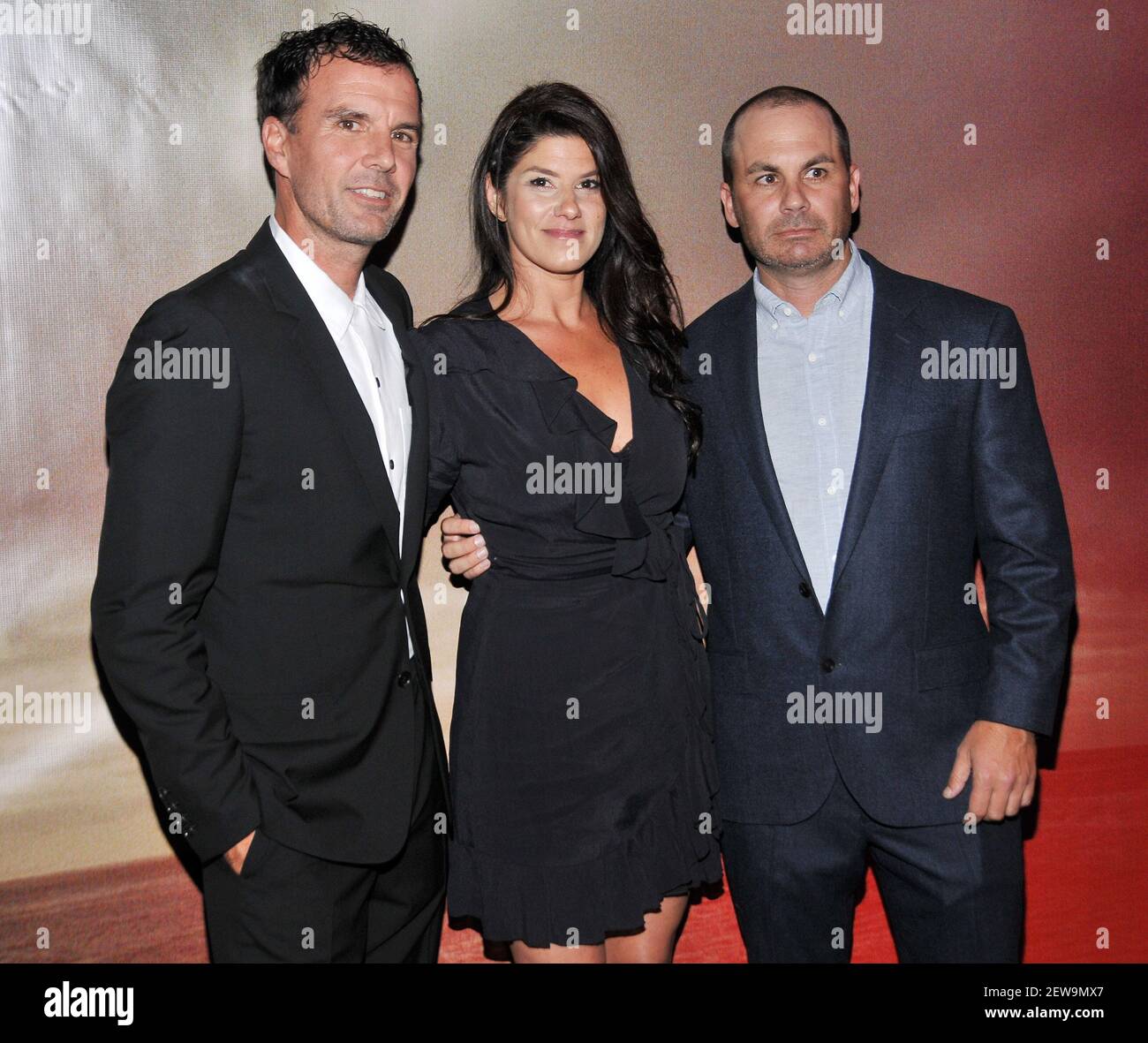 (L-R) Emmett Malloy, Robbie Brenner and Brendan Malloy at "The Tribes ...