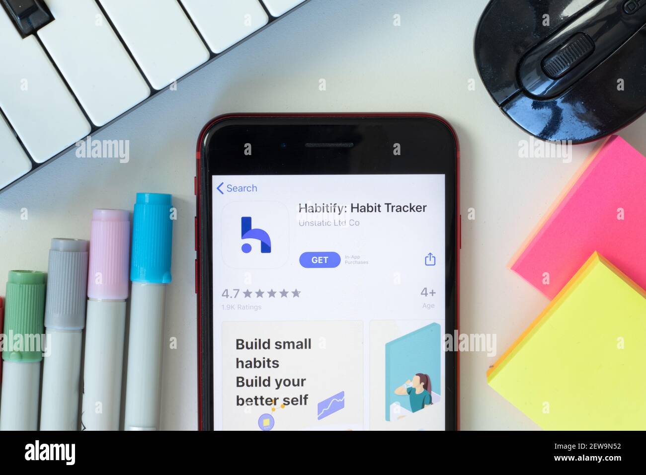 Habitify app hi-res stock photography and images - Alamy