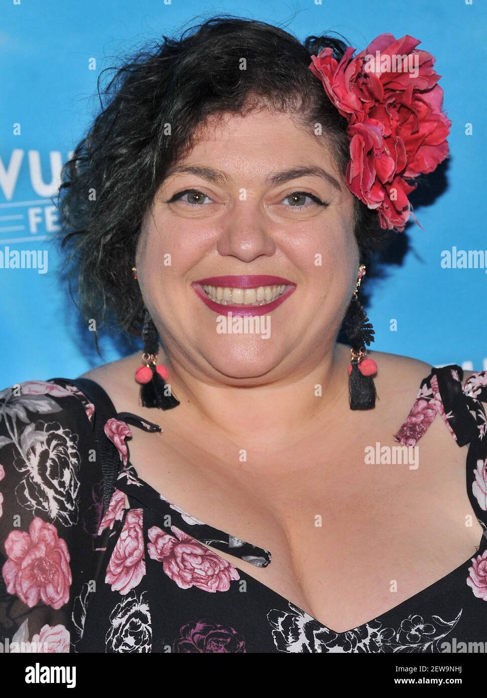 Randa Jarrar arrives at the 2017 Vulture Festival Los Angeles ...