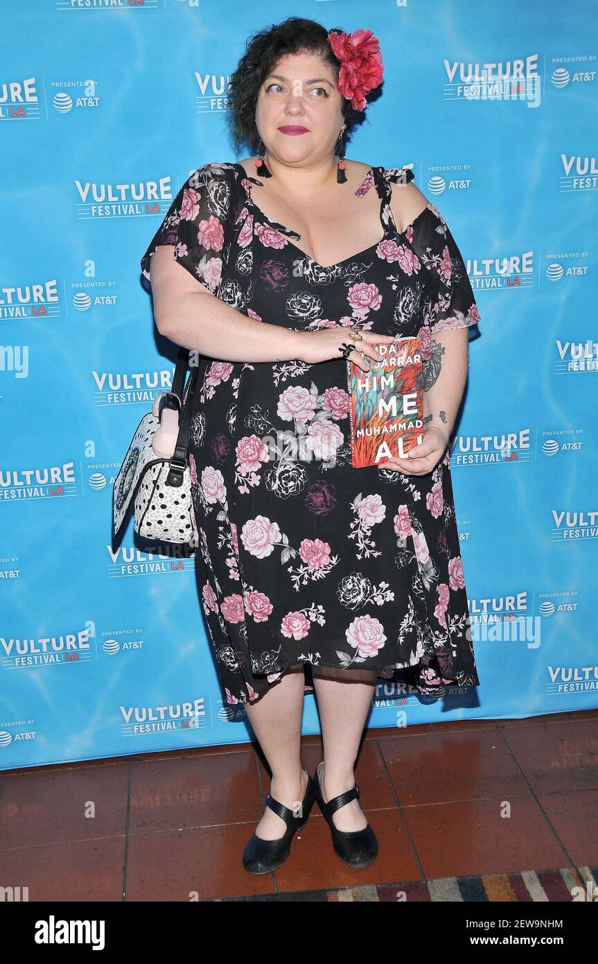 Randa Jarrar arrives at the 2017 Vulture Festival Los Angeles ...