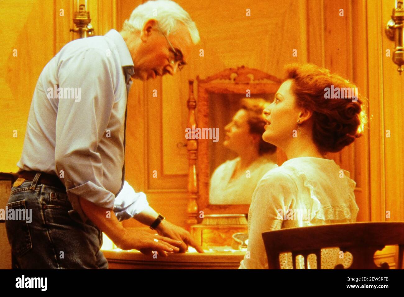 Director Terence Davies, Gillian Anderson, House Of Mirth" (2000) Sony ...