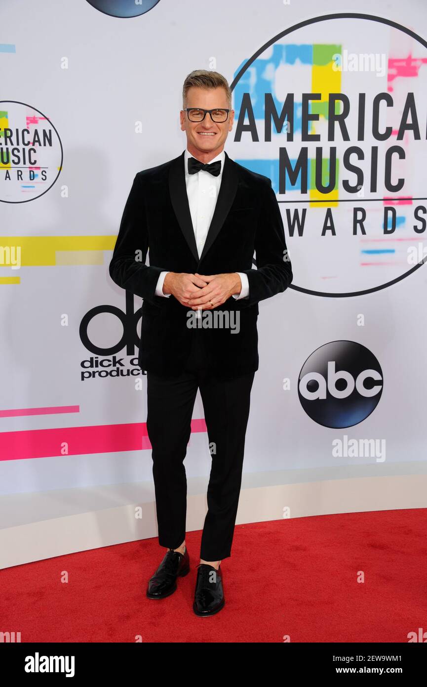 Marc Malkin arrives to the 2017 American Music Awards, held at the ...