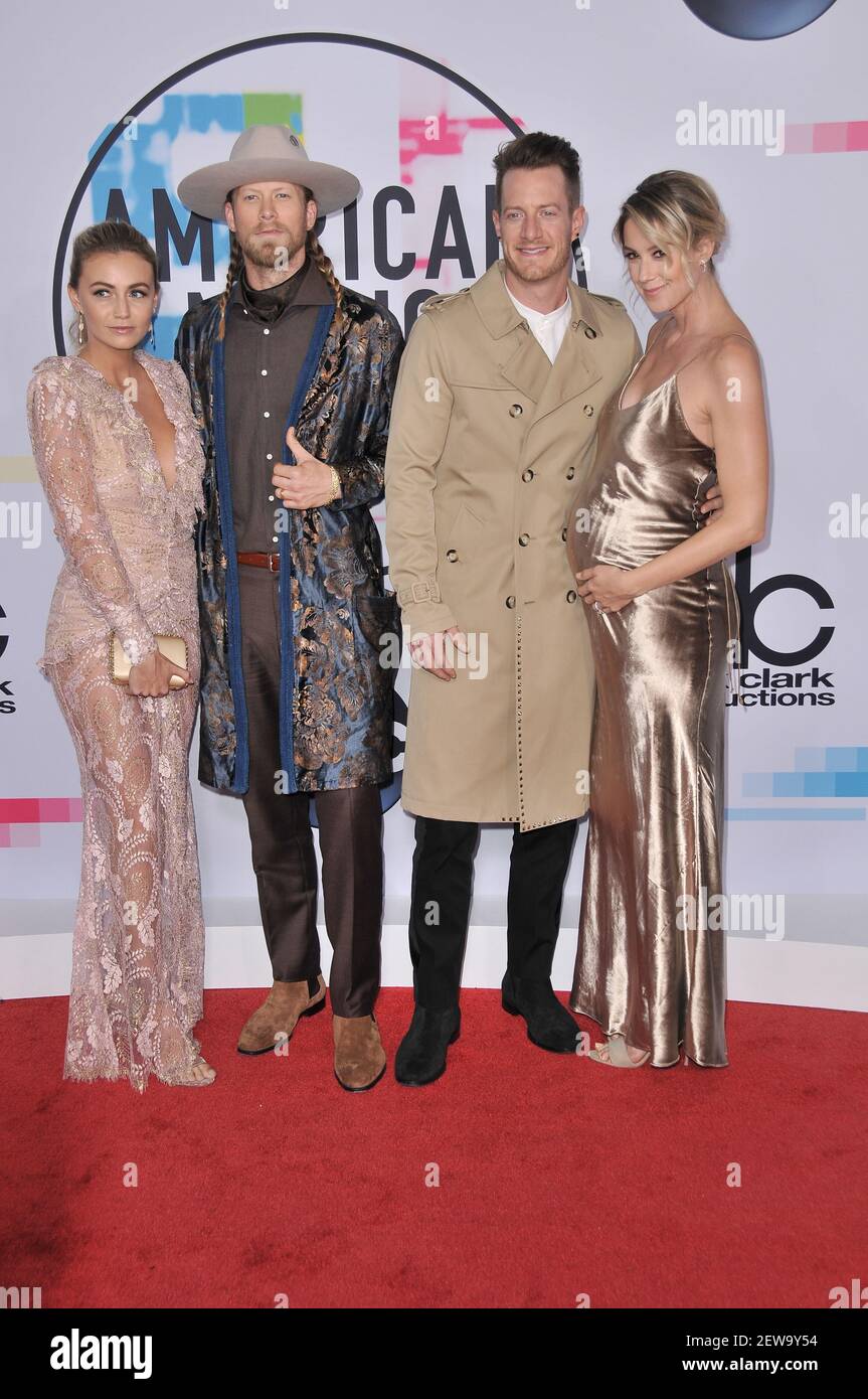 Florida Georgia Line band members Brian Kelley (2nd from Left) and ...