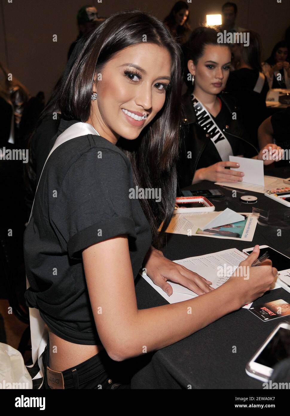 Miss Philippines Rachel Peters at the Miss Universe Power Of A Smile ...