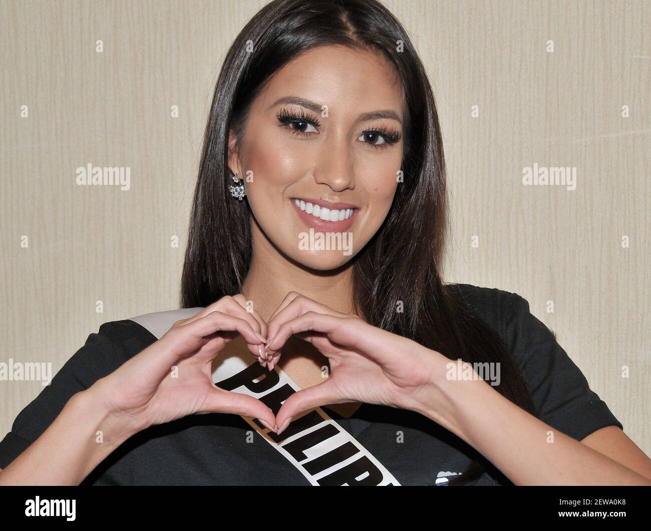 Miss Philippines Rachel Peters at the Miss Universe Power Of A Smile ...