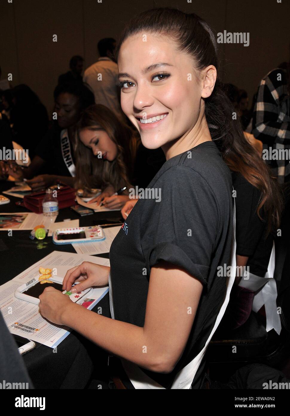Miss Thailand Maria Poonlertlarp at the Miss Universe Power Of A Smile ...