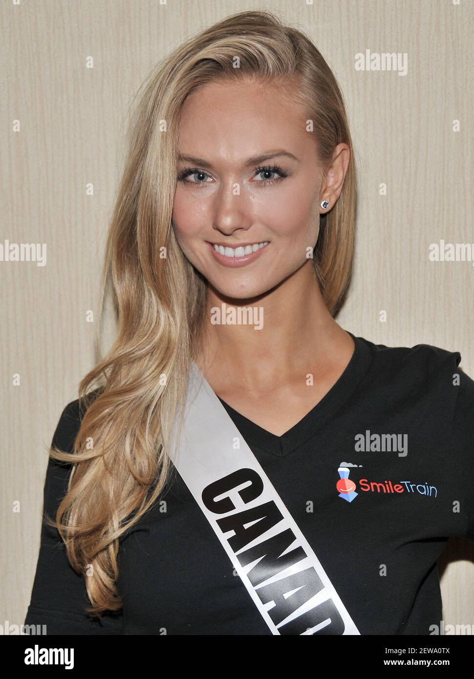 Miss Canada Lauren Howe at the Miss Universe Power Of A Smile With ...