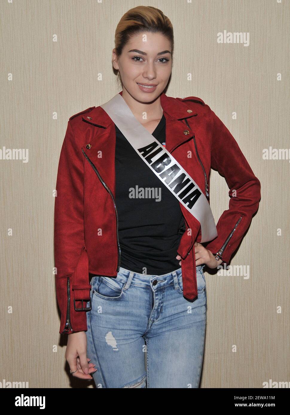 Miss Albania Blerta Leka at the Miss Universe Power Of A Smile With ...