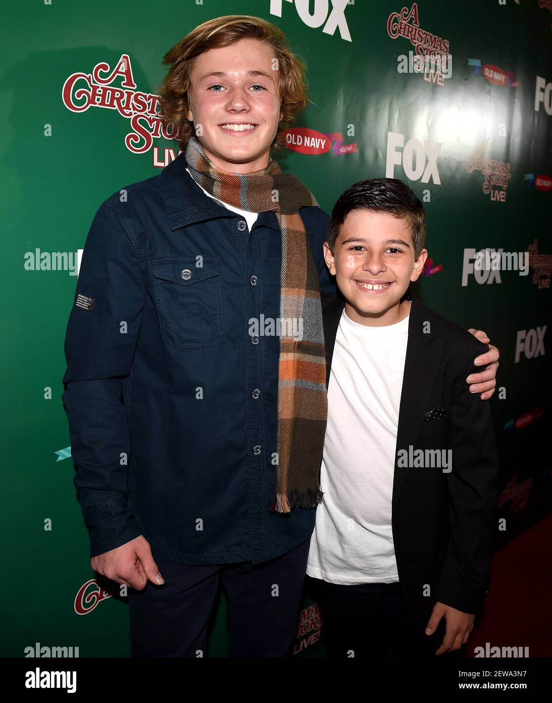 LOS ANGELES, CA - NOVEMBER 24: Actors Sacha Carlson and Sammy Ramirez ...