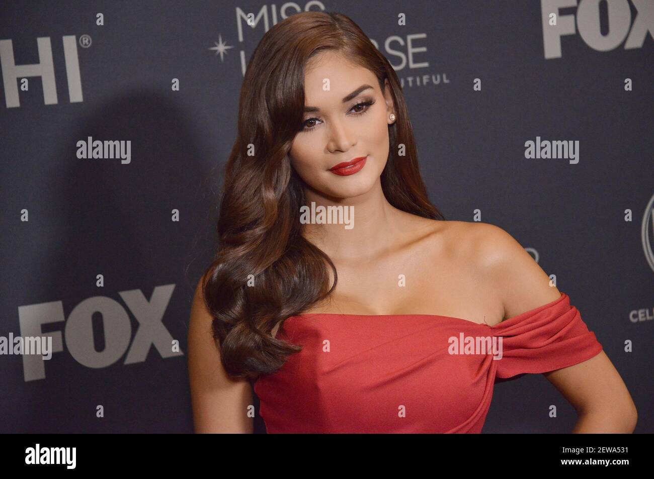 Miss Universe 2015, Pia Wurtzbach arrives at The 66th Miss Universe ...