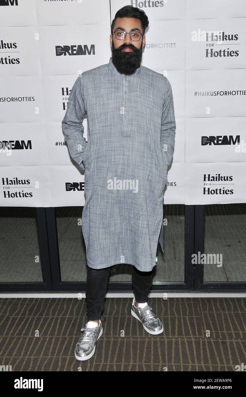 Actor/Podcaster Saagar Shaikh at the Haikus With Hotties x Dream Panel ...