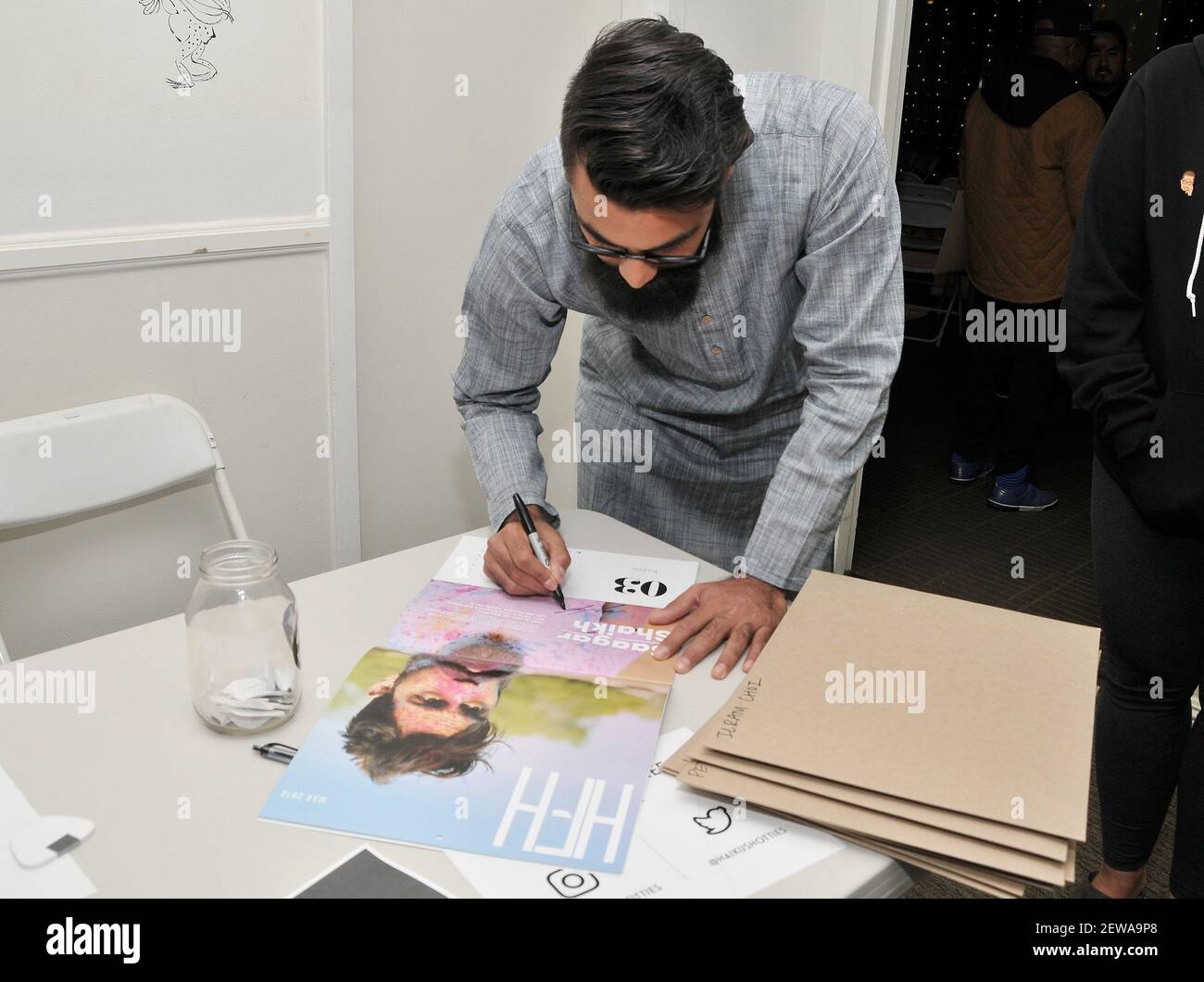 Actor/Podcaster Saagar Shaikh at the Haikus With Hotties x Dream Panel ...