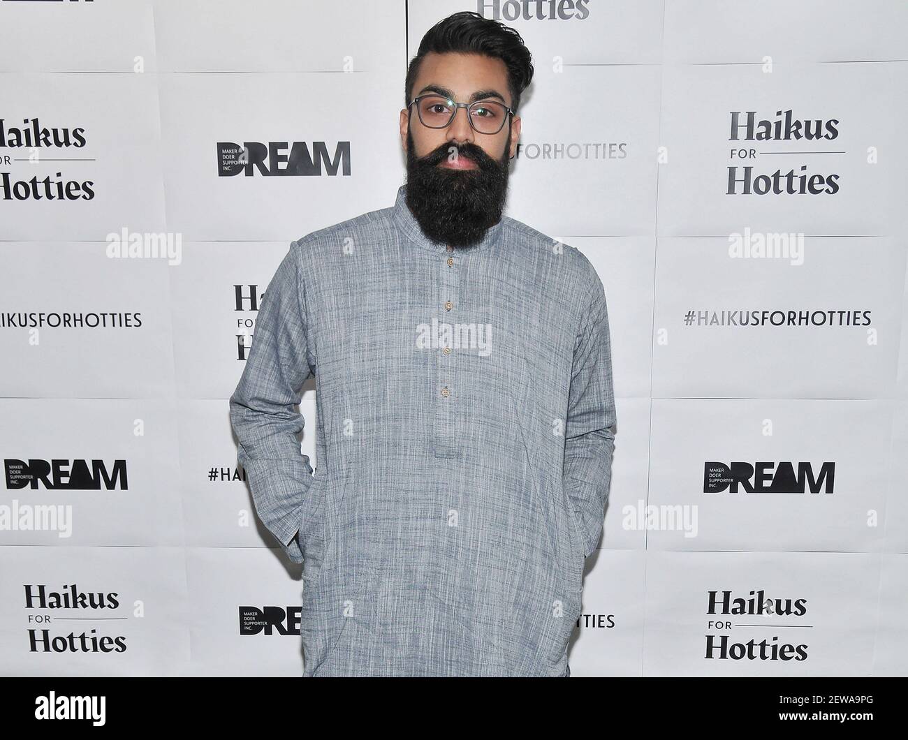 Actor/Podcaster Saagar Shaikh at the Haikus With Hotties x Dream Panel ...