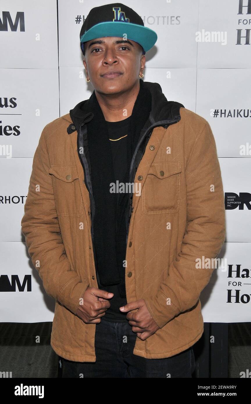 Comedian/Actor D'Lo at the Haikus With Hotties x Dream Panel: Image Of ...