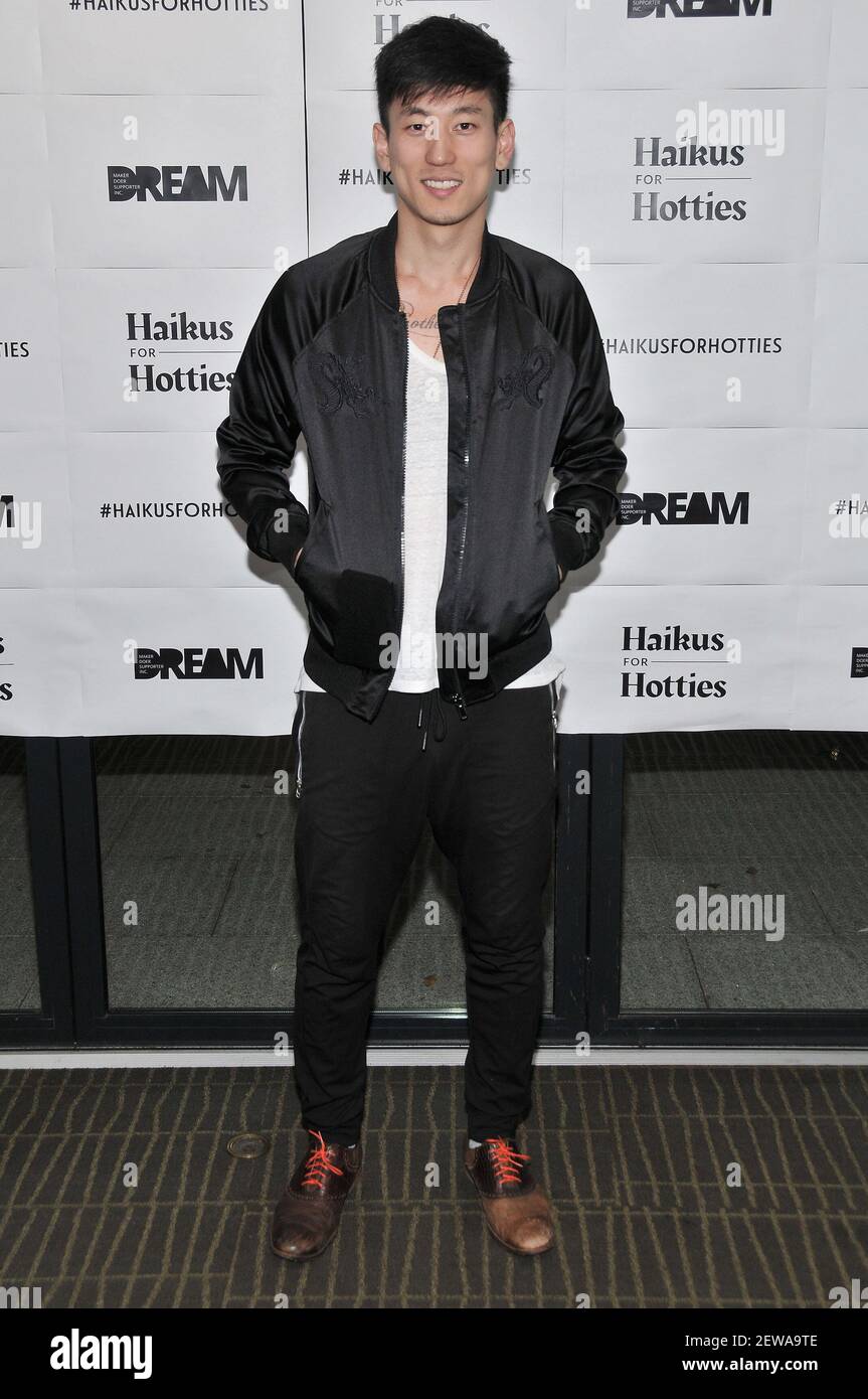 Actor Jake Choi at the Haikus With Hotties x Dream Panel: Image Of The Asian American Man held ...