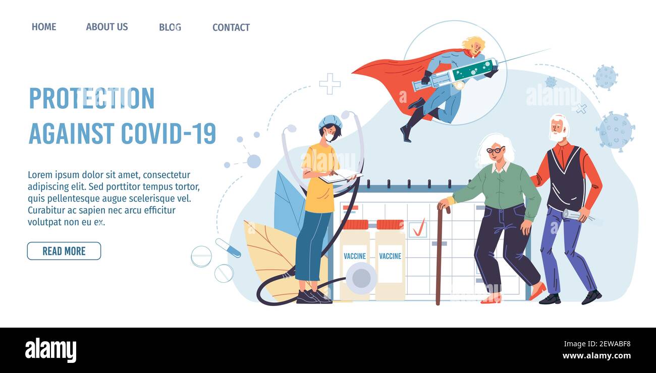 Flat cartoon superhero character fight coronavirus,covid prevention ...