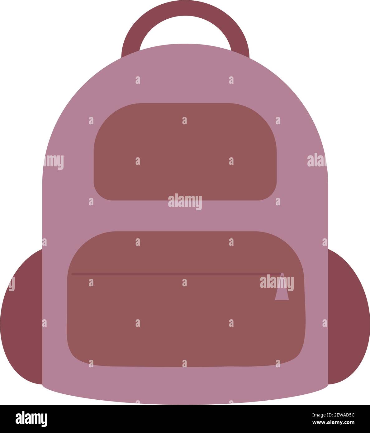purple backpack isolated Stock Vector Image & Art - Alamy