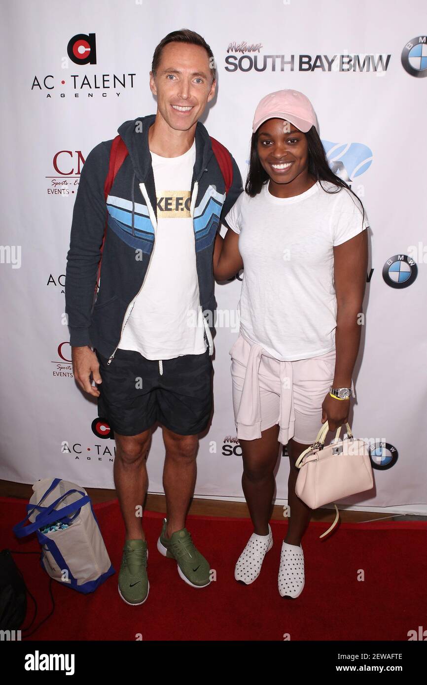 Steve Nash, Sloane Stephens at the BaySMASH First Annual Pro-Celebrity ...