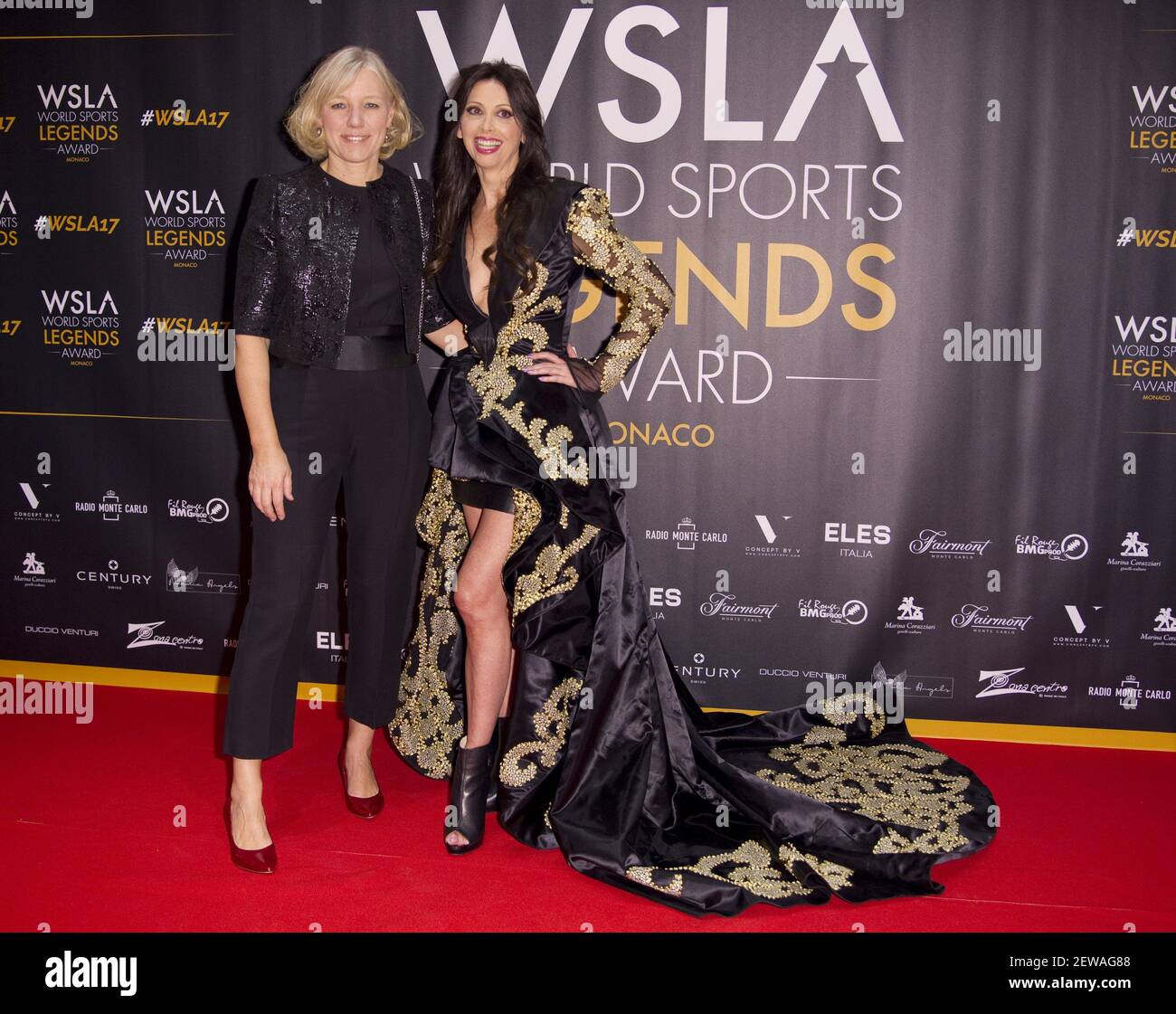 Monaco, Monte Carlo - December 02, 2017: Monaco World Sports Legends ...