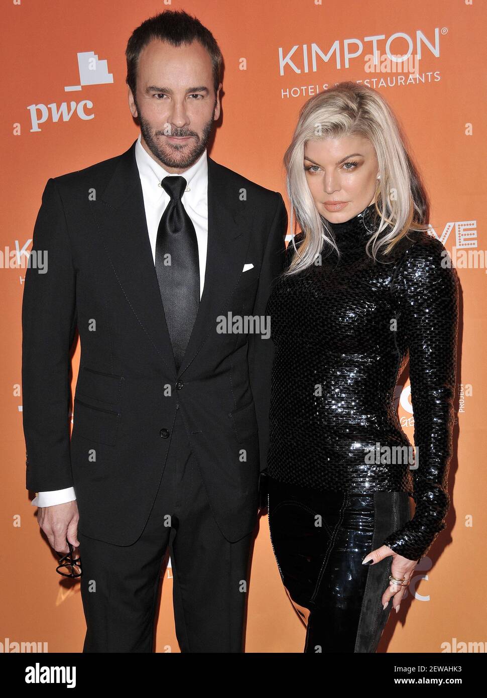 (L-R) Tom Ford and Fergie at The Trevor Project's 2017 TrevorLIVE LA ...