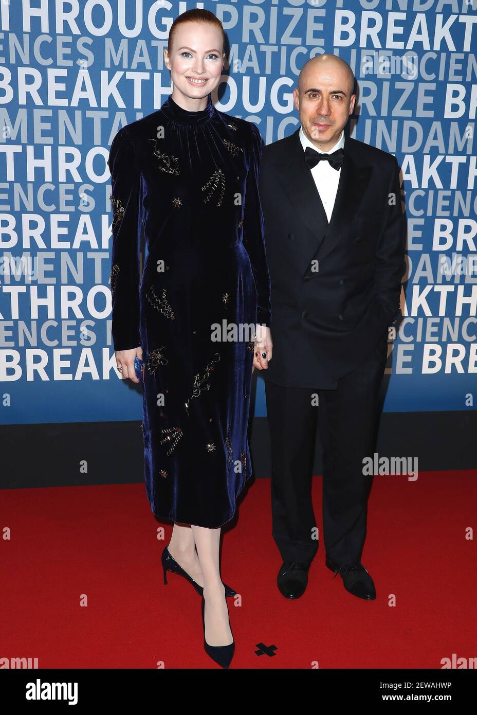 MOUNTAIN VIEW, CA - DECEMBER 3: Yuri Milner and Julia Milner at the 6th ...