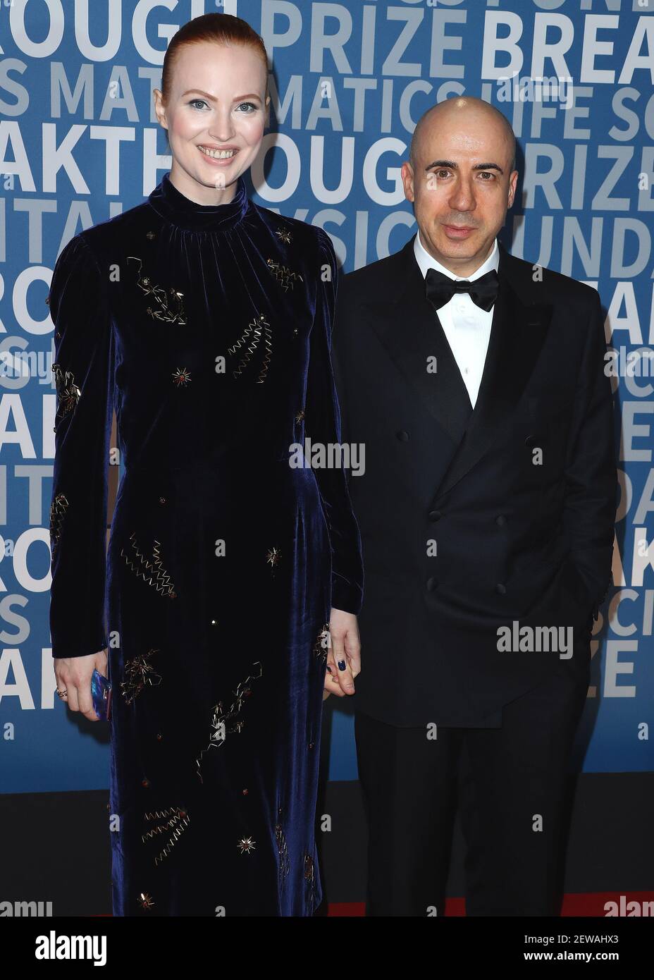 MOUNTAIN VIEW, CA - DECEMBER 3: Yuri Milner and Julia Milner at the 6th ...