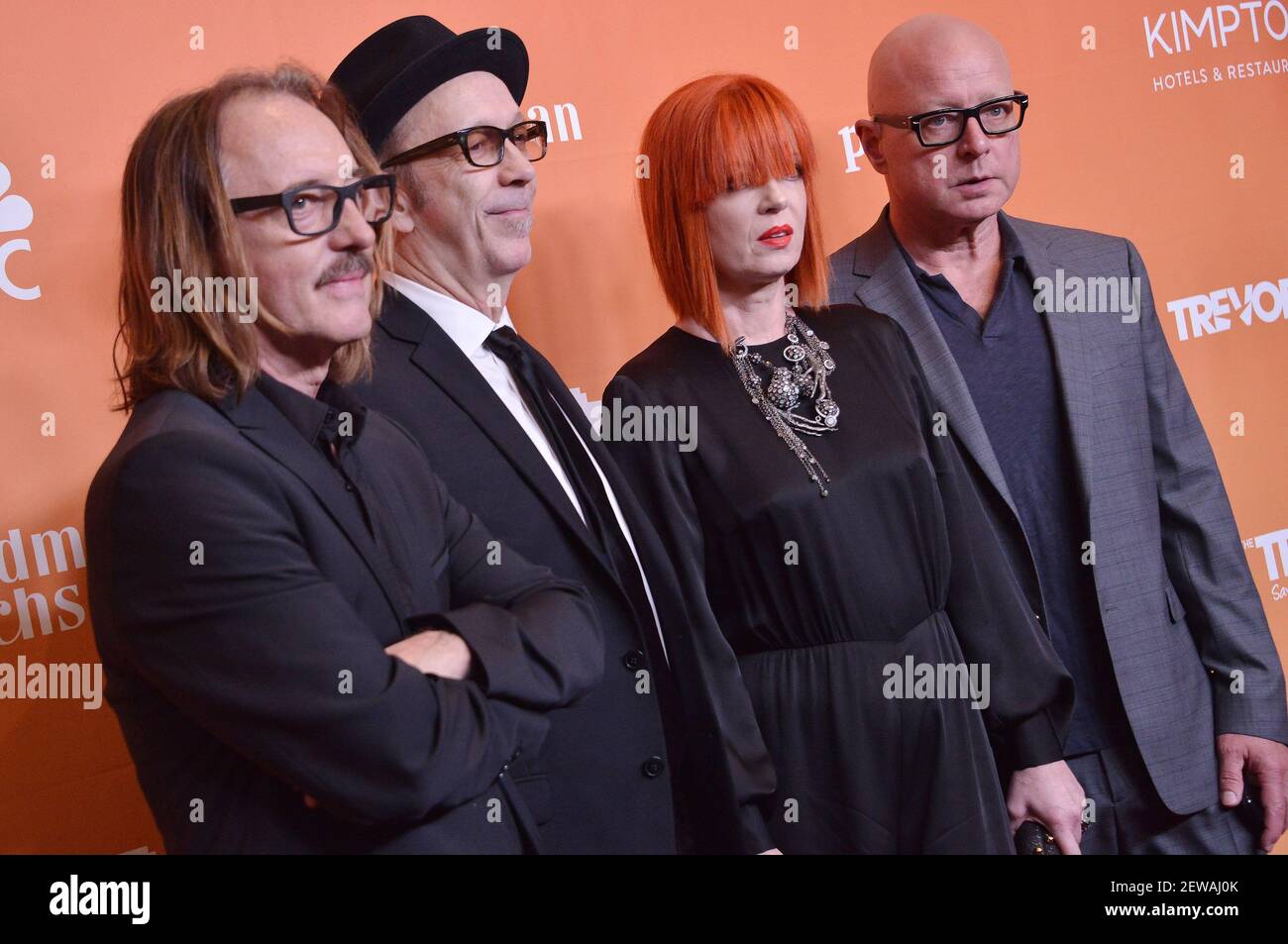 (L-R) Garbage - Butch Vig, Duke Erikson, Shirley Manson and Steve ...